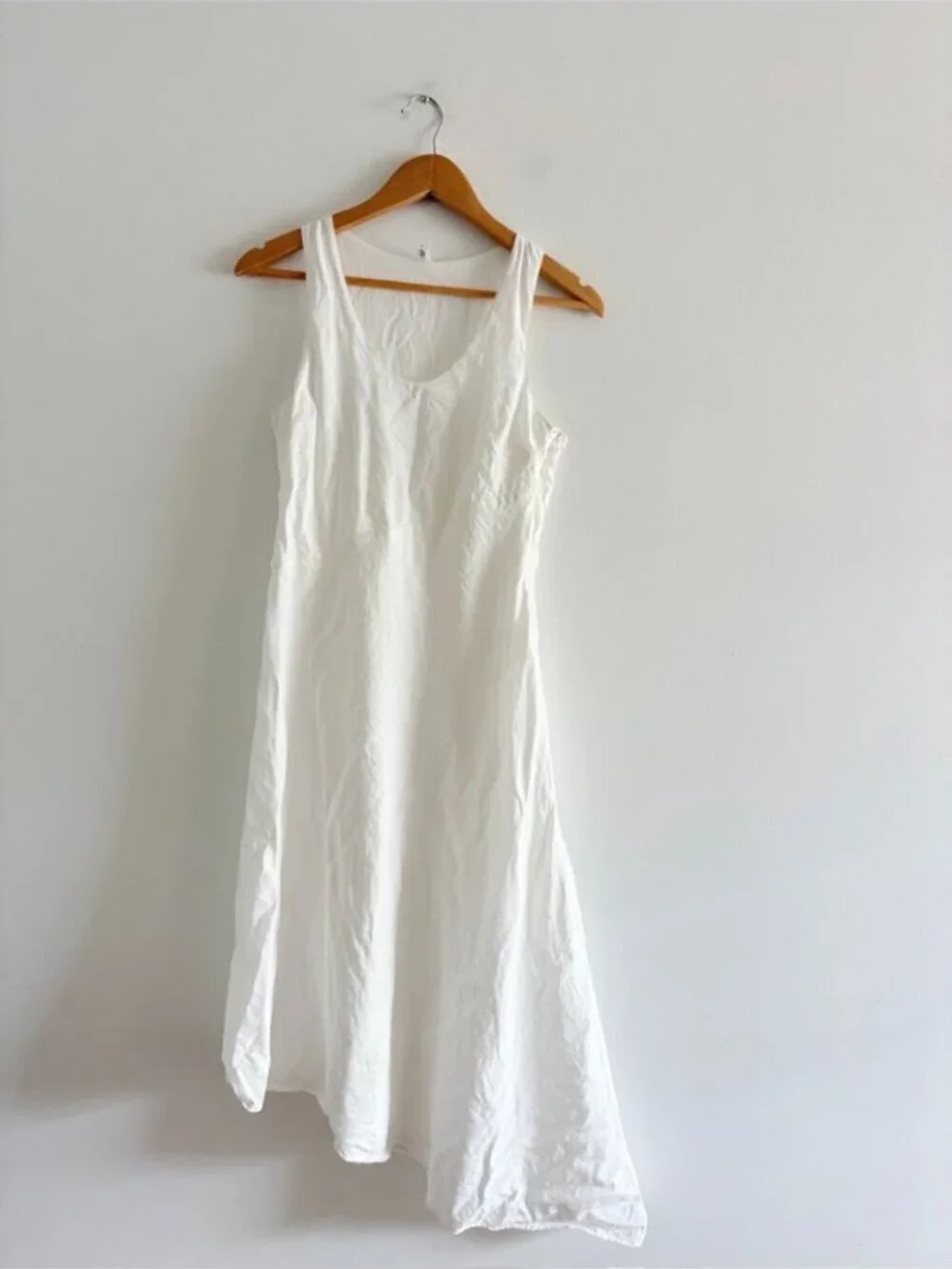 KOTN | Dresses | Kotn Bias Cut Tank Midi Dress Lyocell White Size Small ...